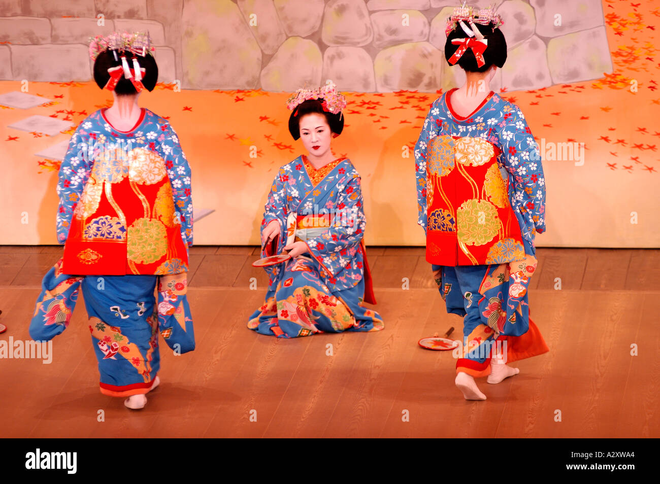 Miyako Odori Spring Dance Performance Kyoto Japan Stock Photo - Alamy