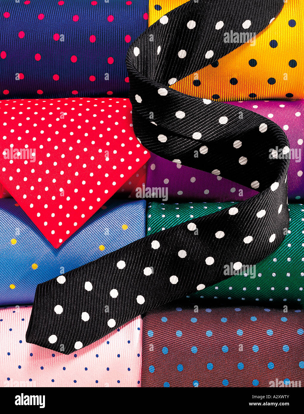 Group of neck ties Stock Photo - Alamy