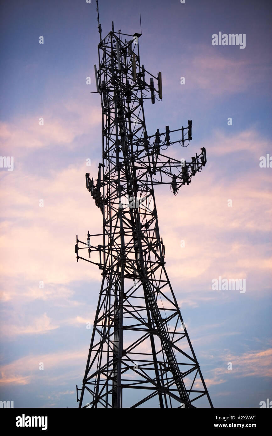 CELL PHONE TOWER Stock Photo - Alamy