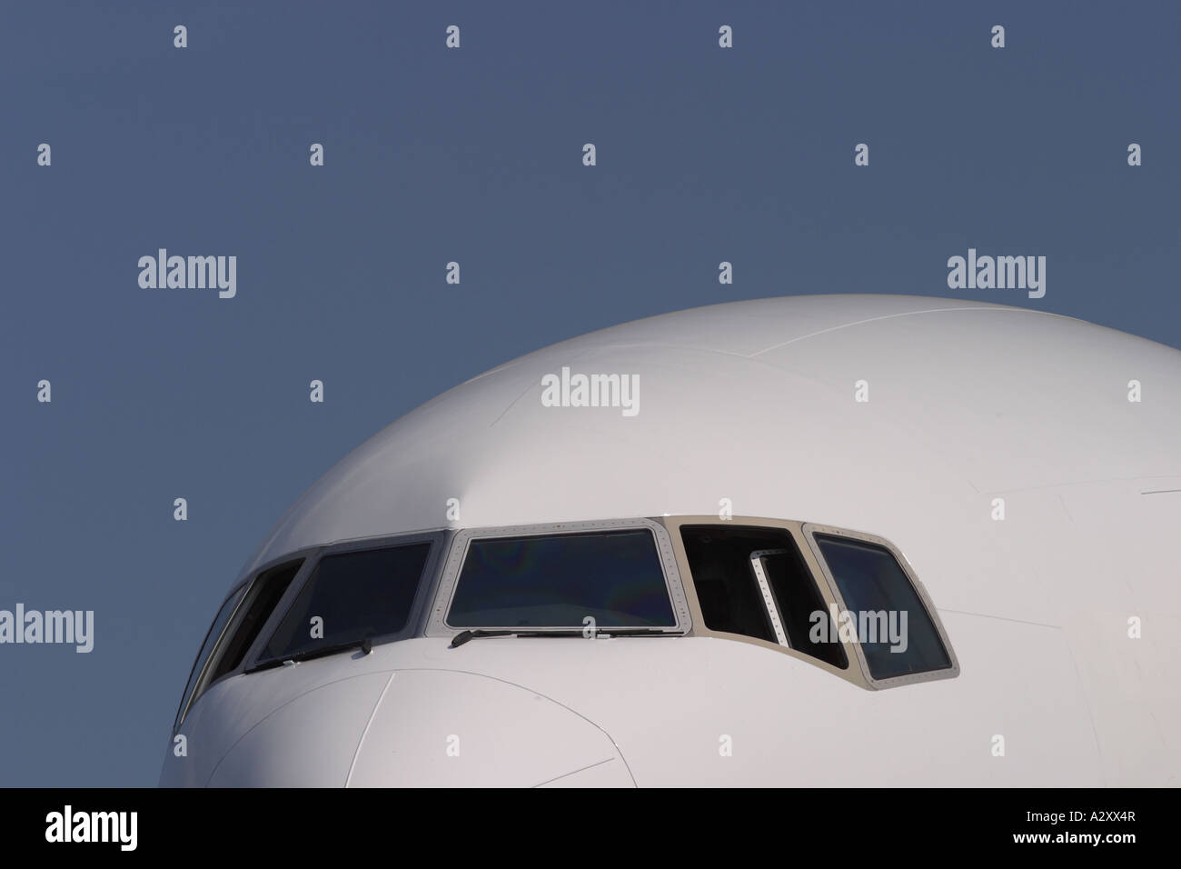 Commercial airliner passenger jet airline Stock Photo - Alamy