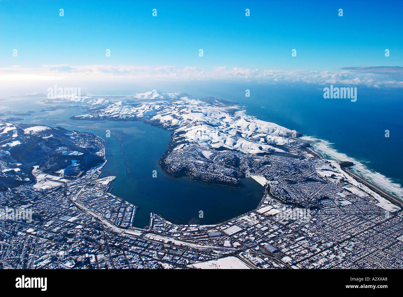 Dunedin new zealand snow hi-res stock photography and images - Alamy