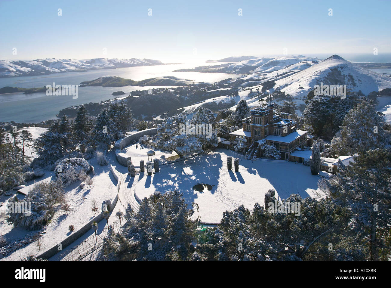 Dunedin new zealand snow hi-res stock photography and images - Alamy