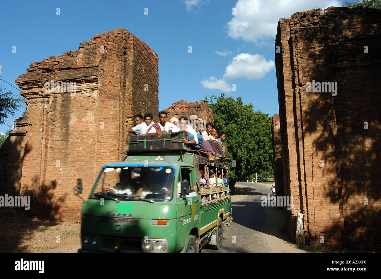 Sarabha Gateway Bagan Burma Myanmar Stock Photo - Alamy