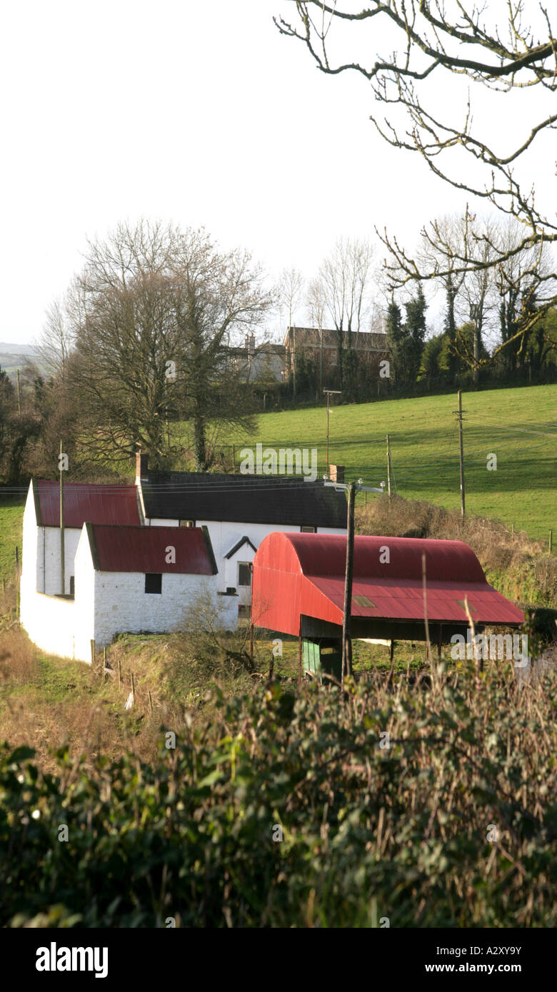 Traditional Irish farmstead Stock Photo - Alamy