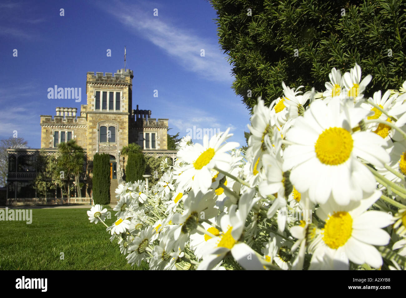 Larnach Castle Otago Peninsula Dunedin South Island New Zealand Stock ...