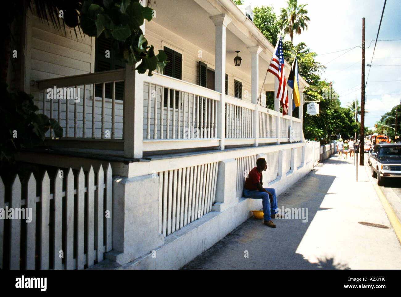 Duval Street, Key West, Florida USA Stock Photo - Alamy