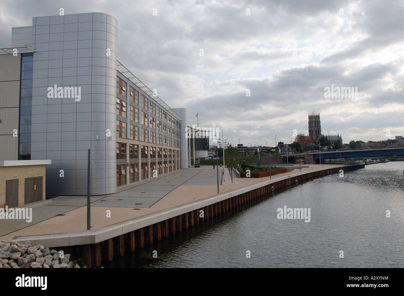 Doncaster College, The Hub Stock Photo - Alamy