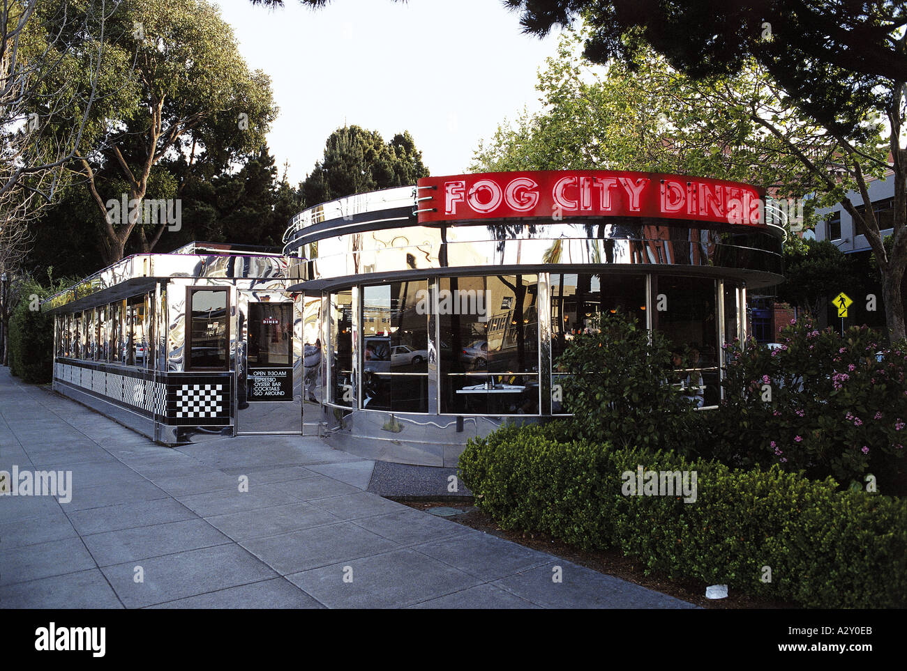 Fog city diner san francisco hi-res stock photography and images - Alamy
