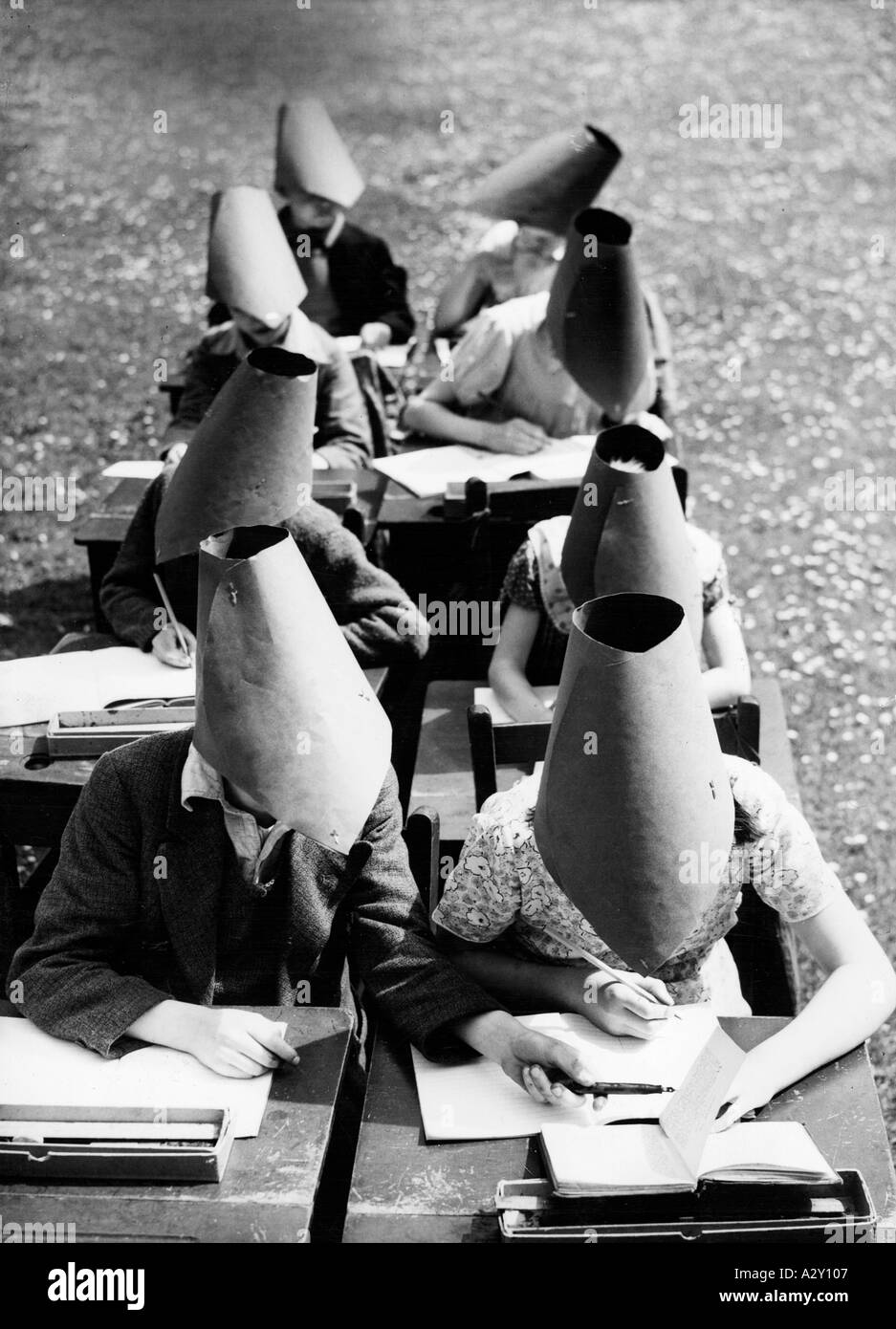 10 June 1938 The summer is here The helmets on the heads of these ...