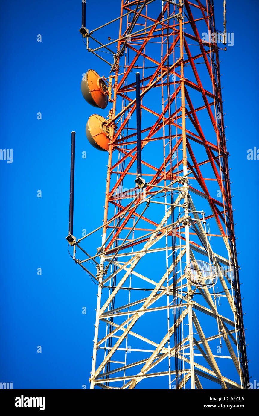 CELL PHONE TOWER Stock Photo - Alamy