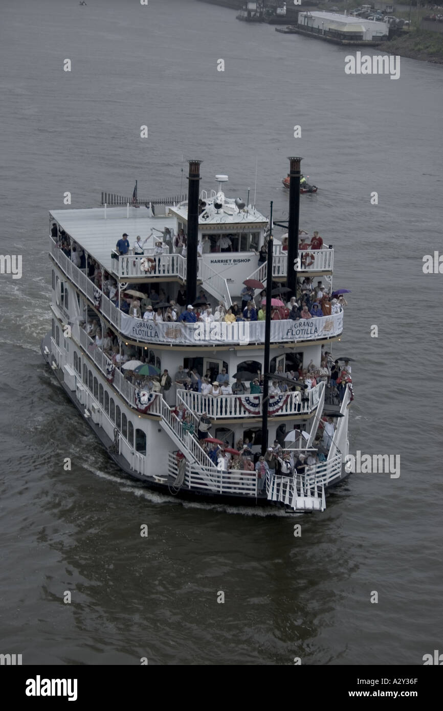 Riverboat St Paul Minnesota Grand Excursion Stock Photo - Alamy
