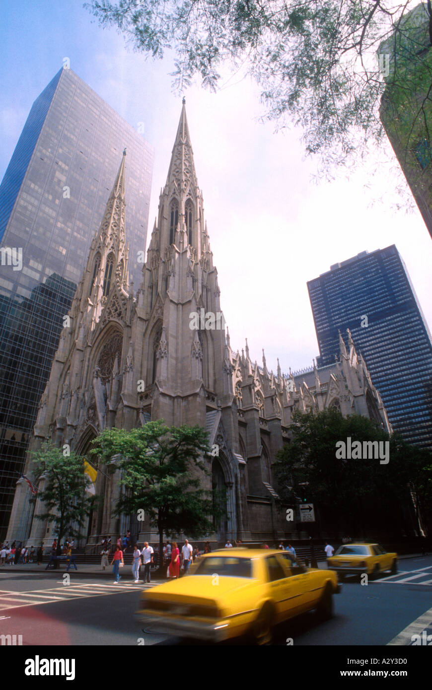 St Patricks Cathedral Manhattan New York City USA Stock Photo - Alamy