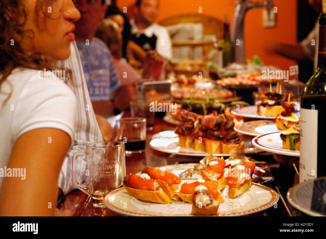 Pintxos bars san sebastian hi-res stock photography and images - Alamy