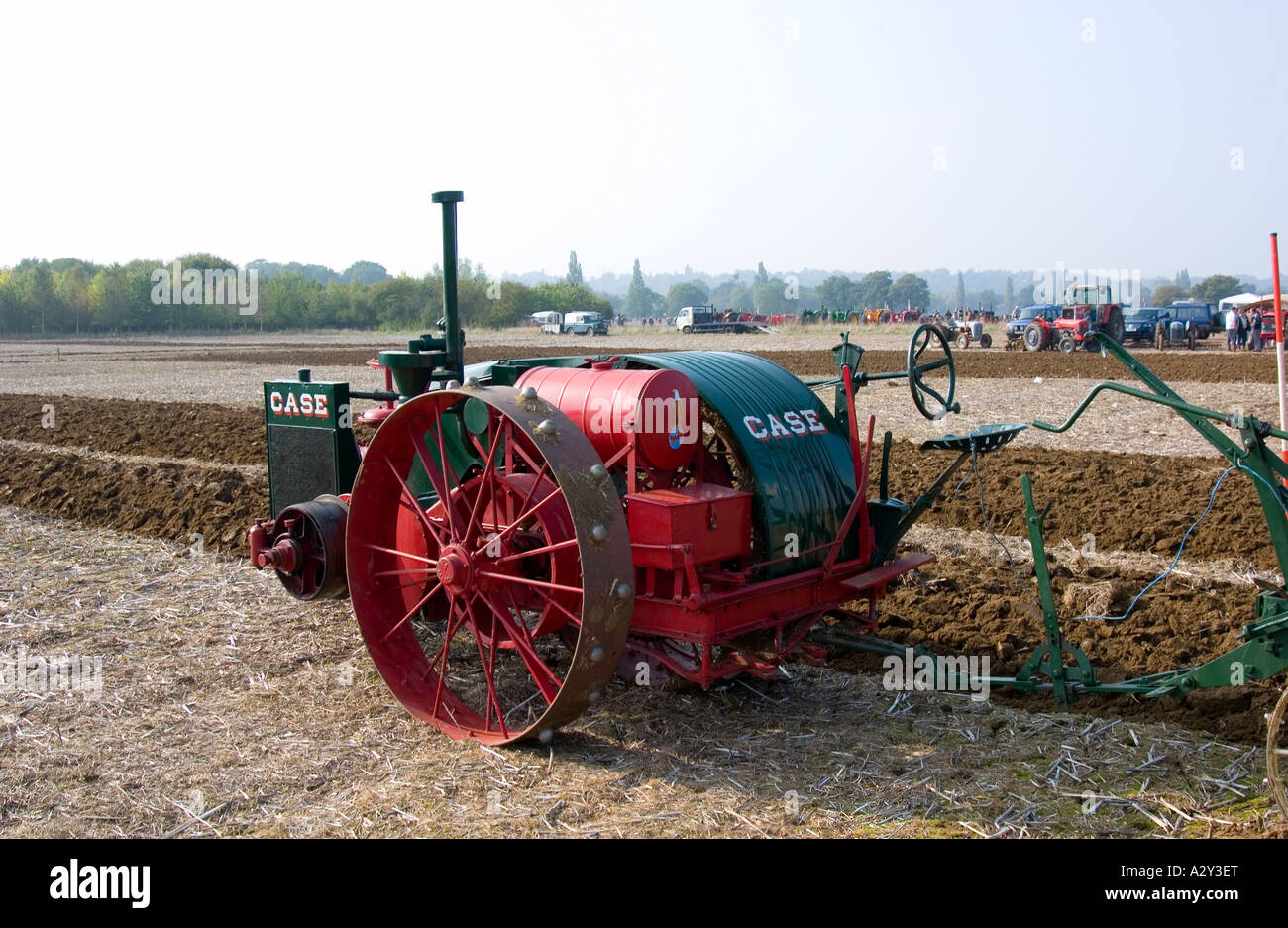Historic Case tractor at the National Ploughing Championships Stock ...