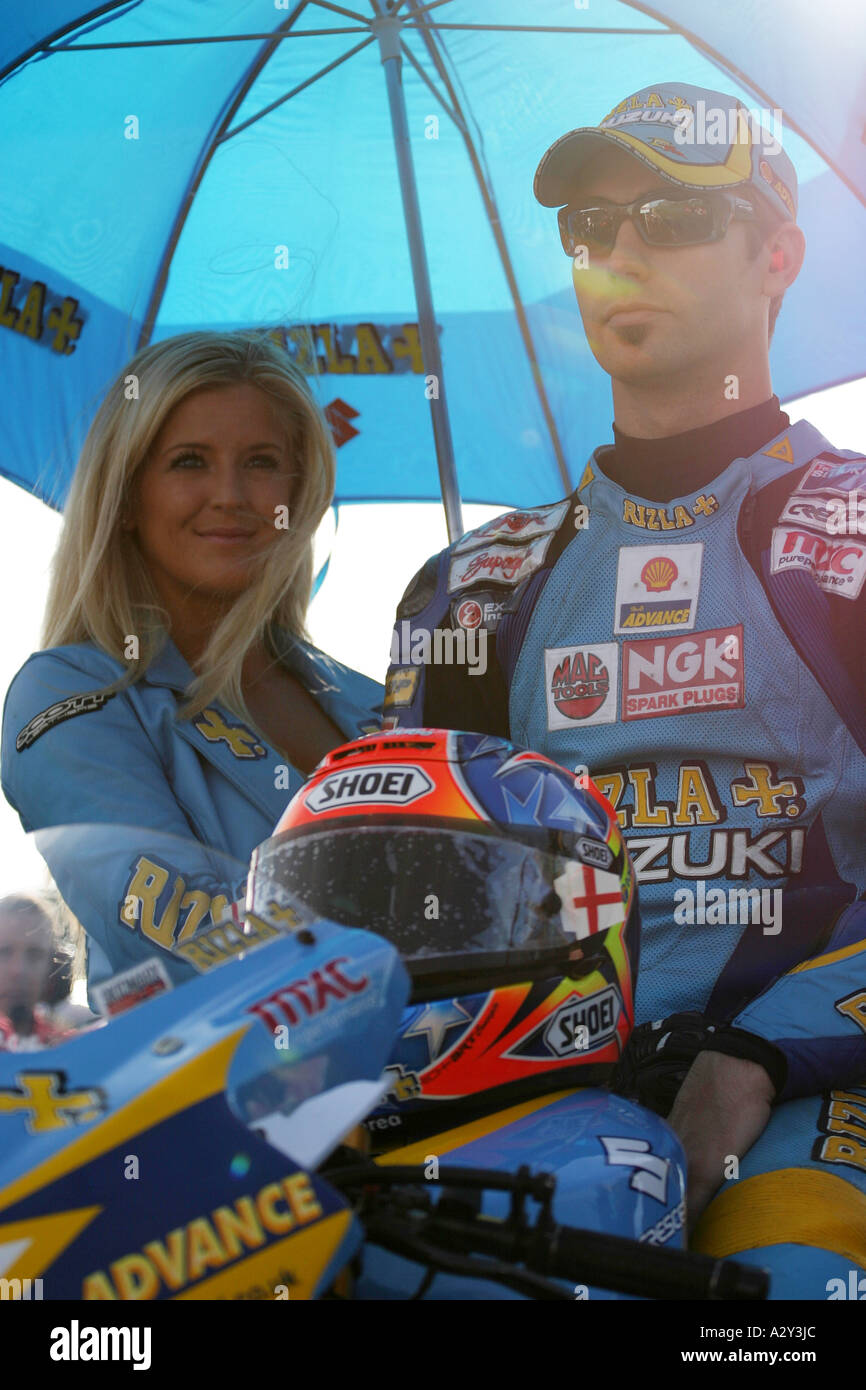 James Haydon on the grid at the final round of the 2005 British ...