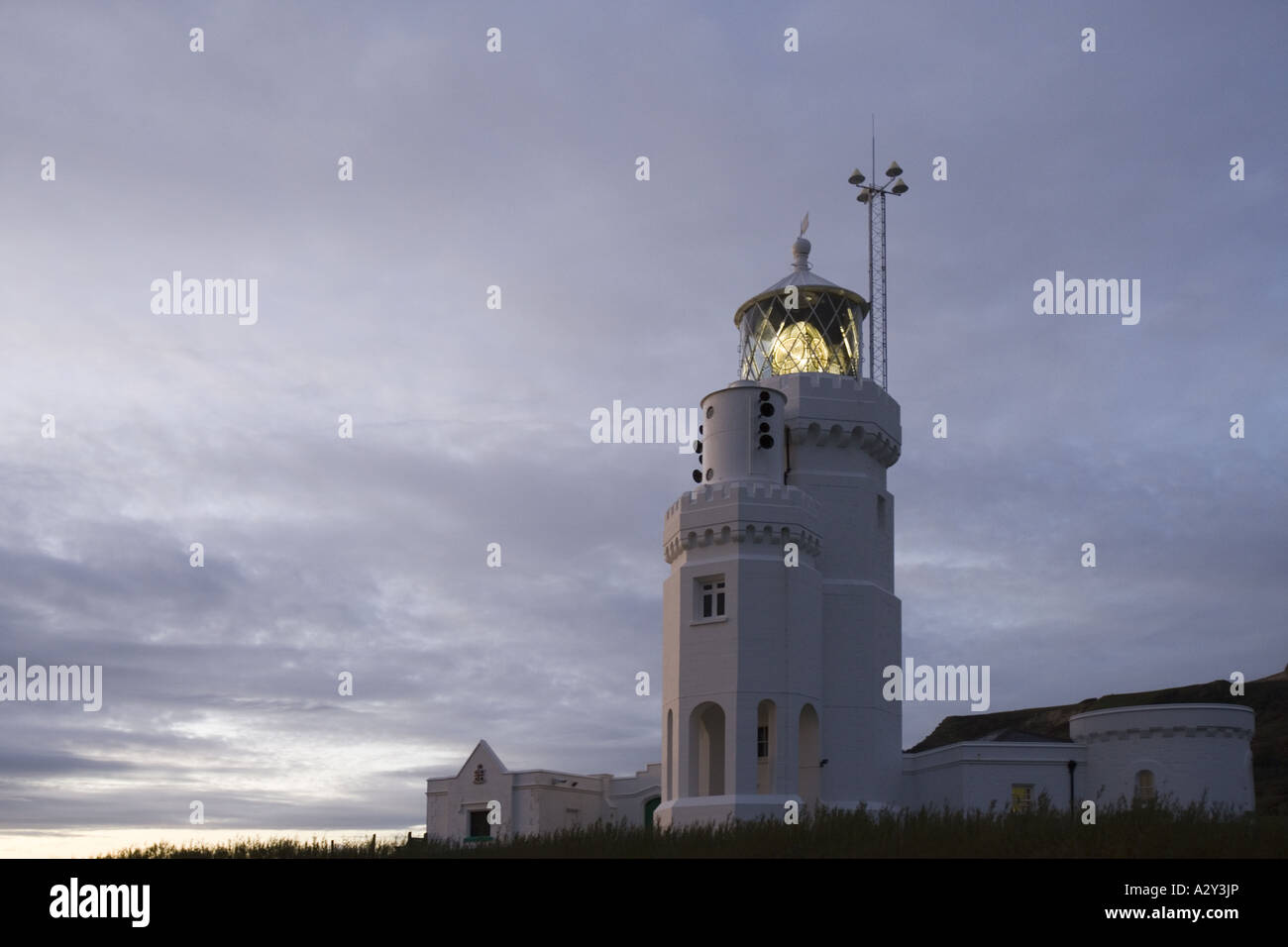 St Catherine's Lighthouse Isle of Wight Stock Photo - Alamy