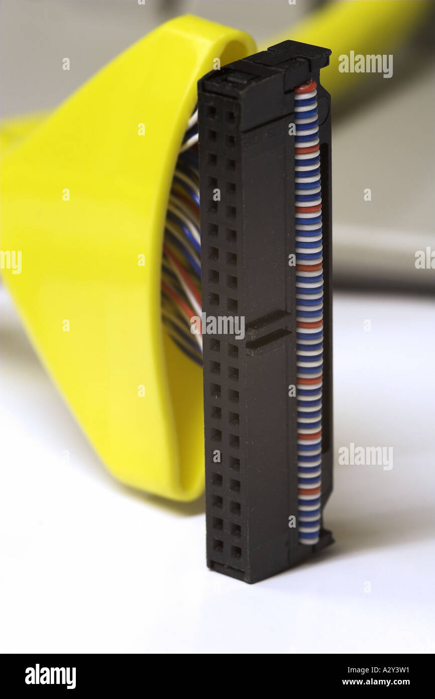 An IDE cable Stock Photo - Alamy