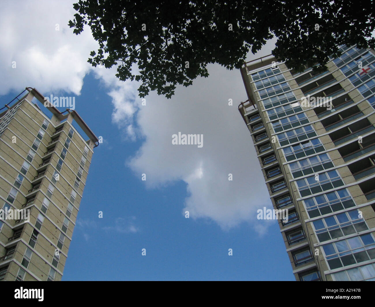 Tower blocks London Stock Photo - Alamy