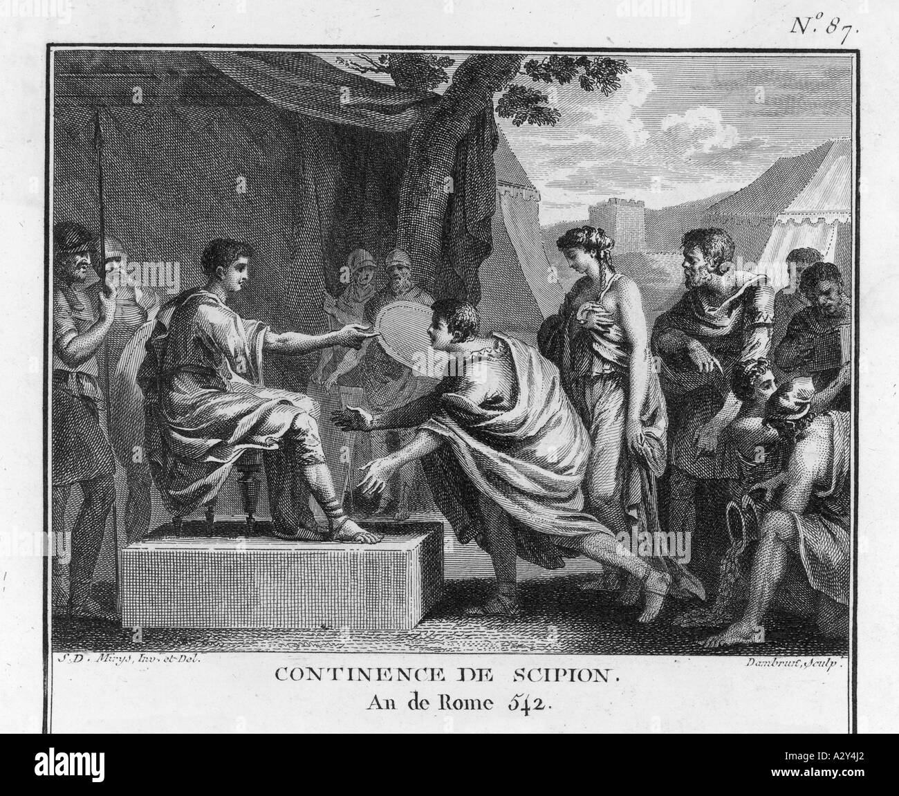 Publius Scipio Africanus Stock Photo - Alamy