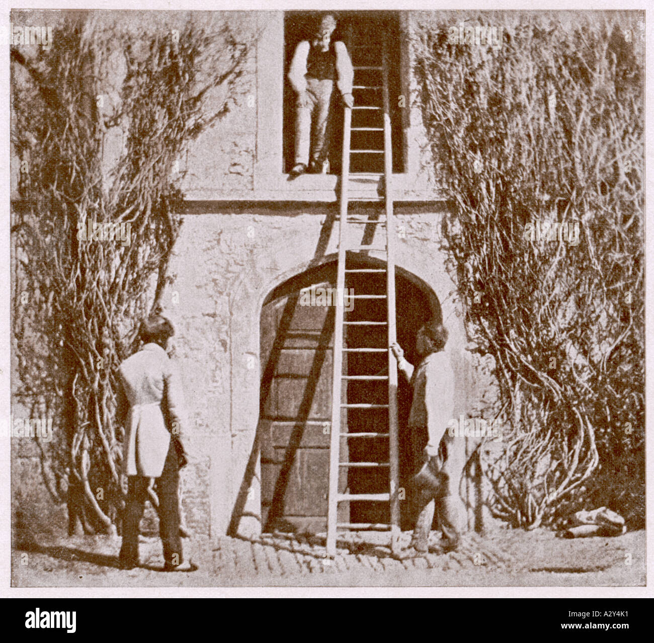 Henry fox talbot ladder hi-res stock photography and images - Alamy