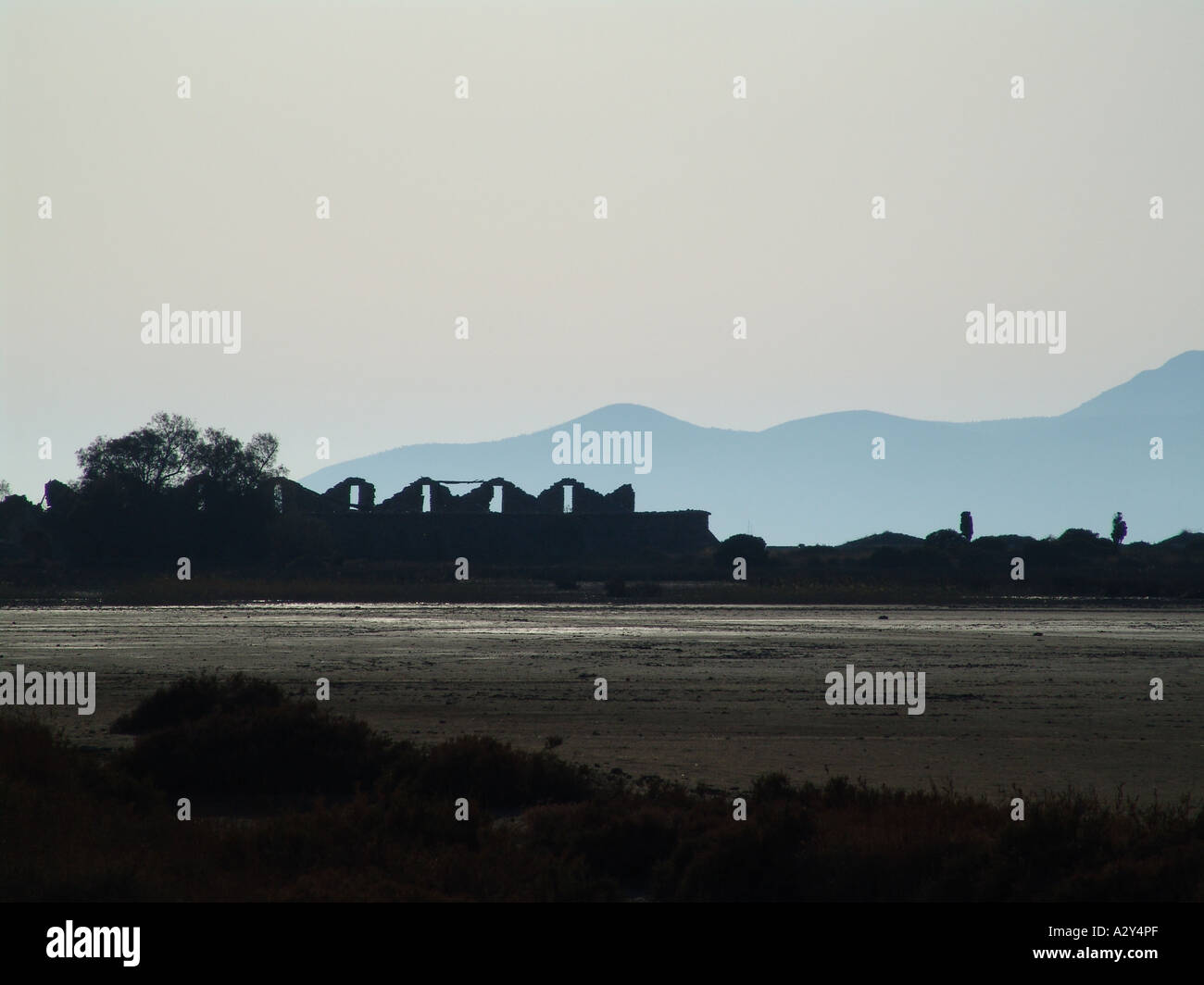 Landscape, outside Pythagoria, Samos, Greece, October 2005 Stock Photo ...