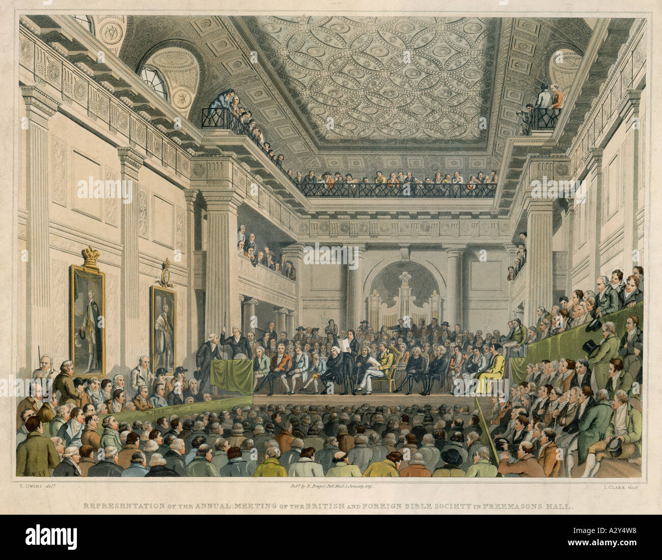 Bible Society Meeting Stock Photo - Alamy