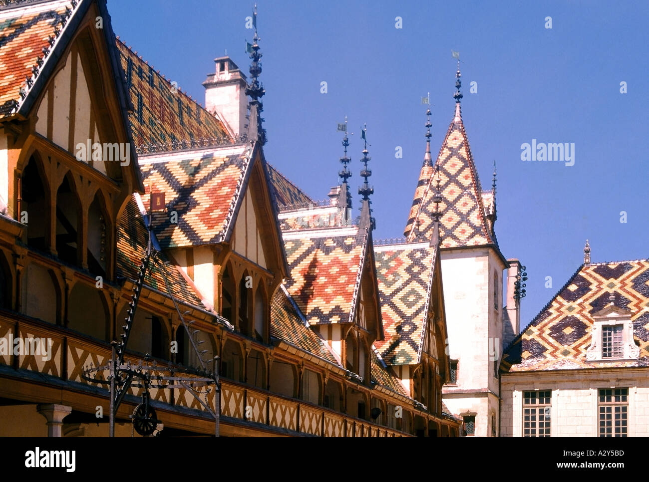 france cote d or beaune town is site of hotel dieu or hospice de beaune ...