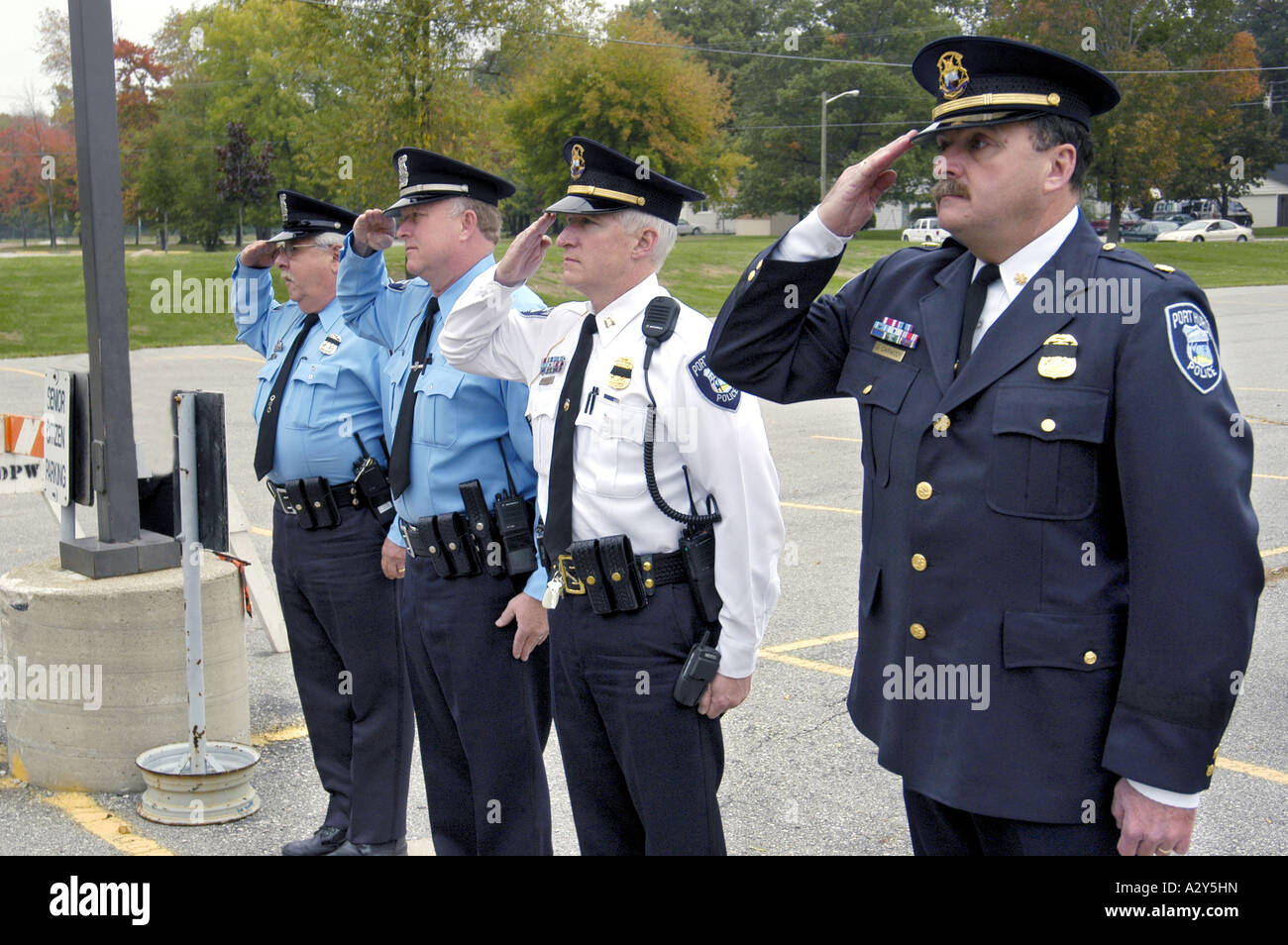 Saluting fireman hi-res stock photography and images - Alamy