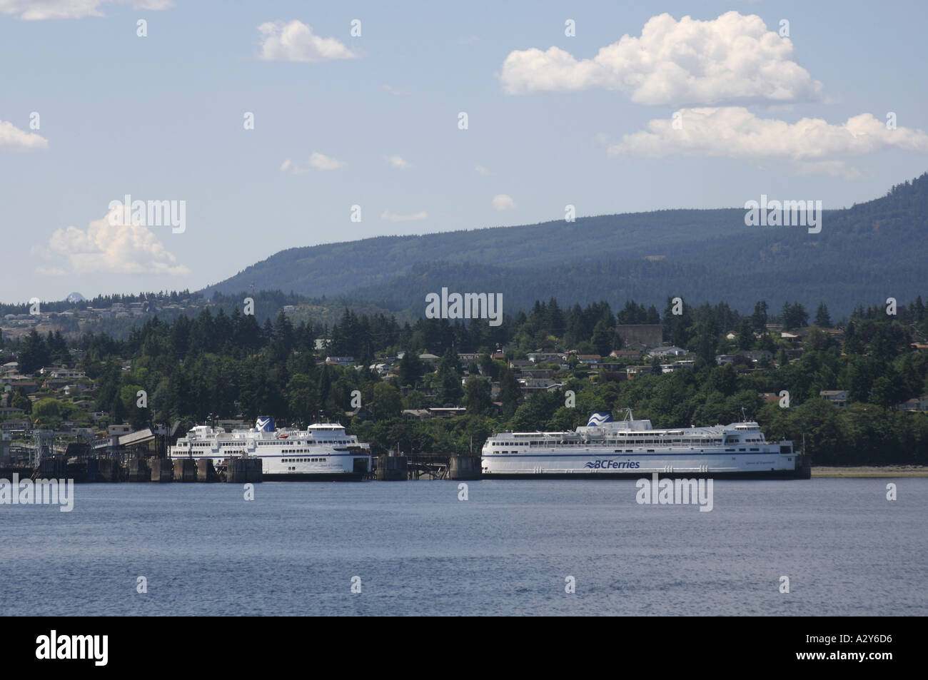 Car ferry terminal at Nanaimo on Vancouver Island Canada Stock Photo ...