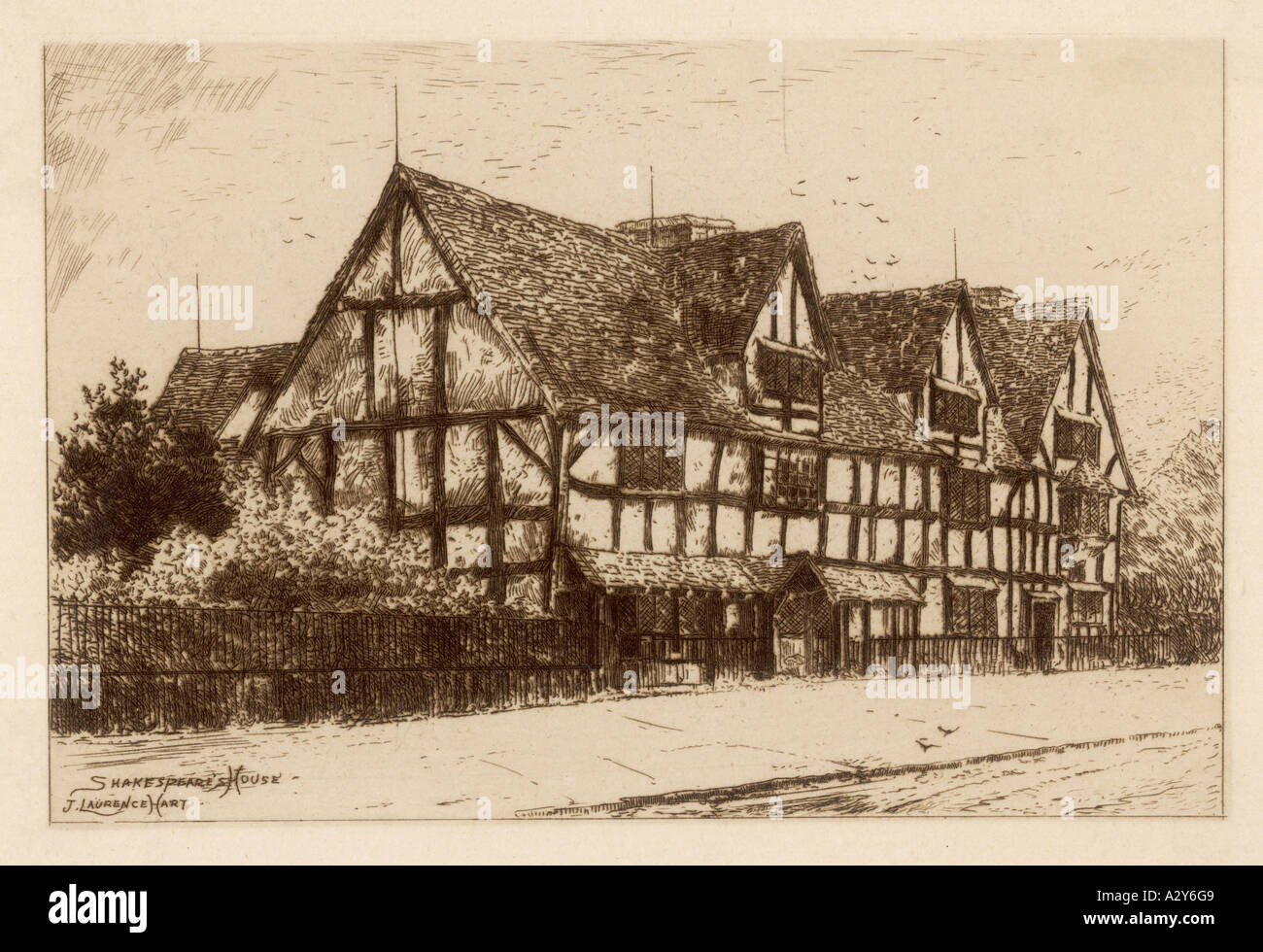 William shakespeare birthplace hi-res stock photography and images - Alamy