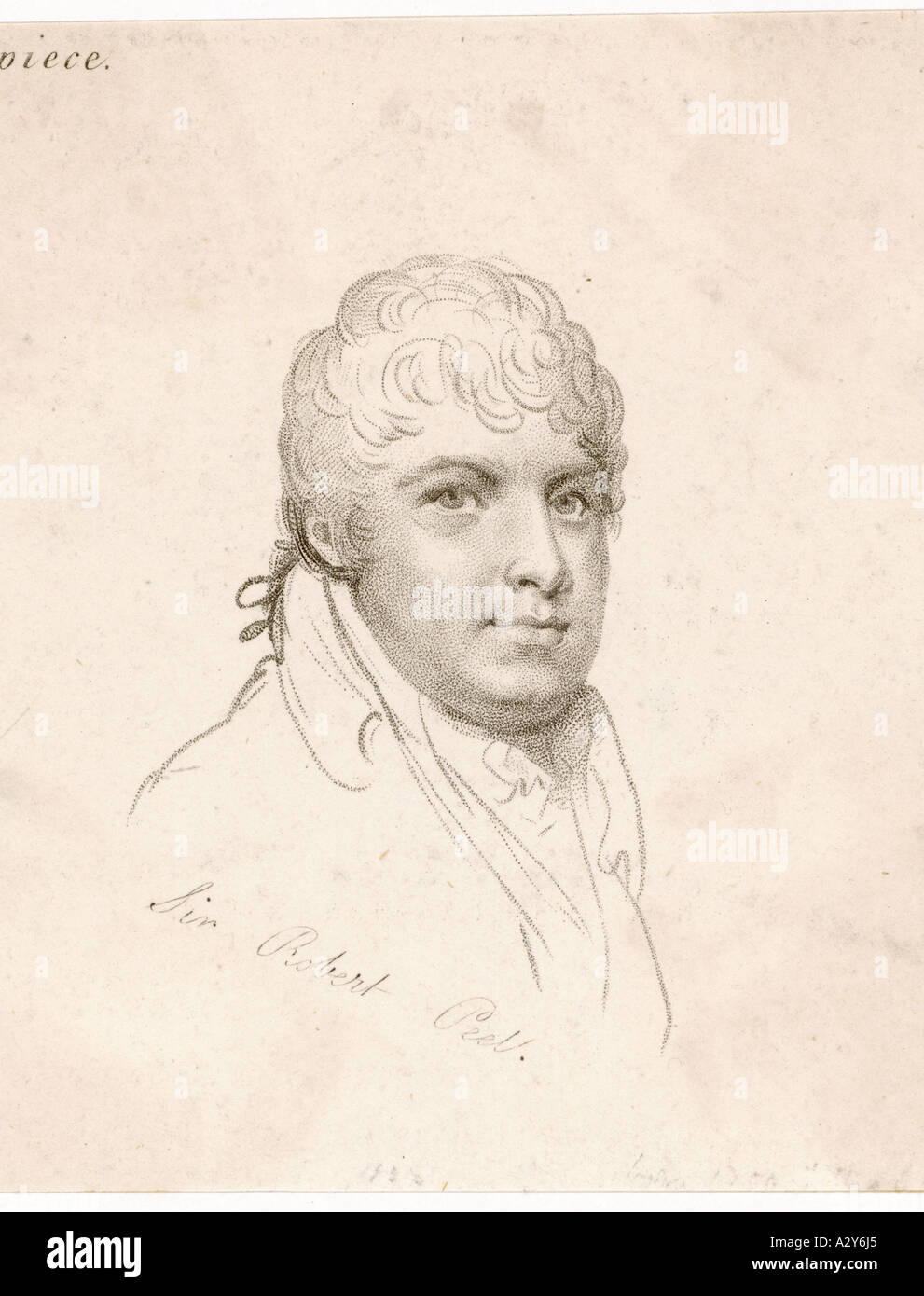Robert Peel E Anon Stock Photo - Alamy