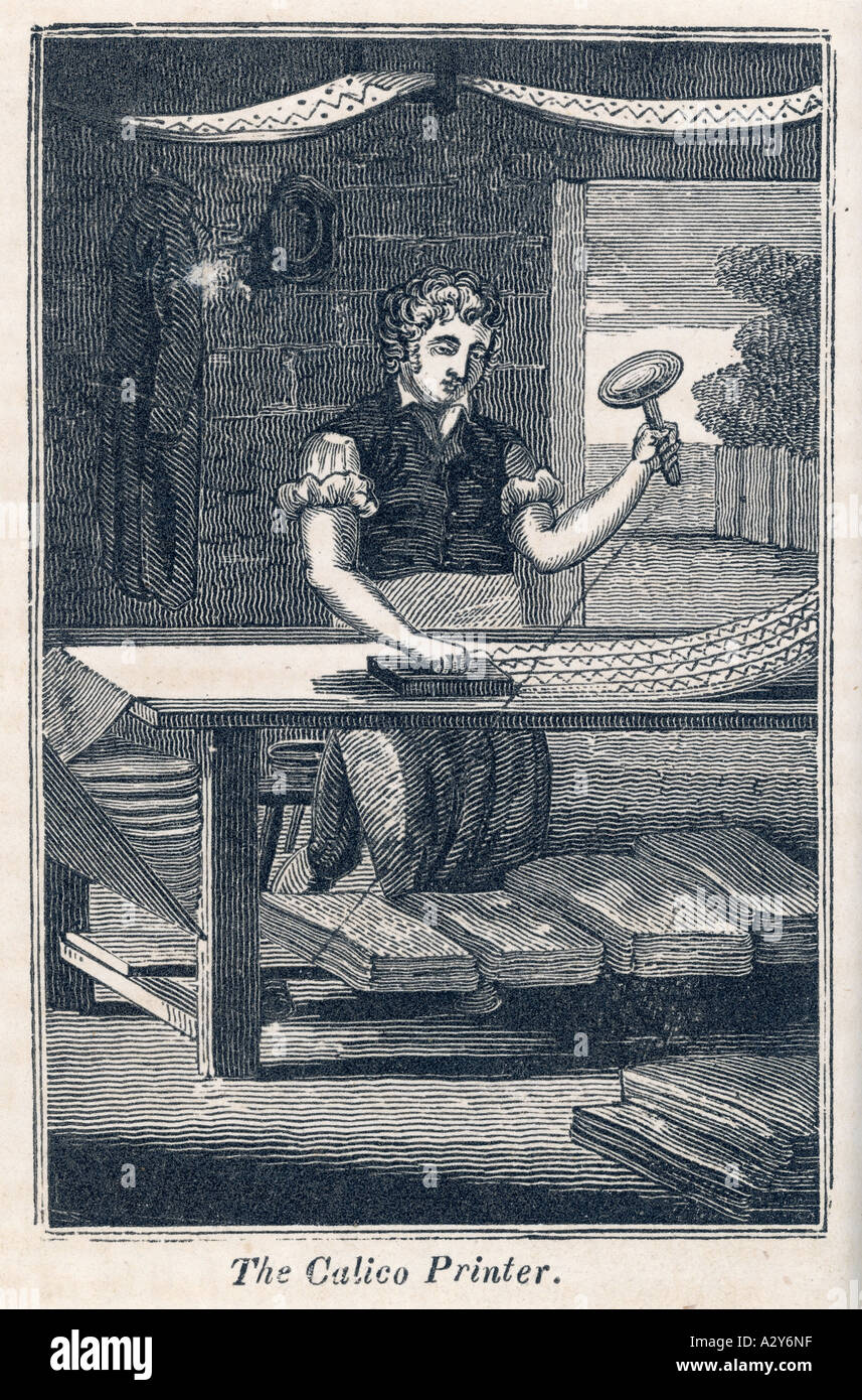 Calico printer hi-res stock photography and images - Alamy