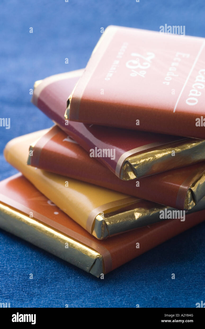 Chocolate bars tablets hi-res stock photography and images - Alamy