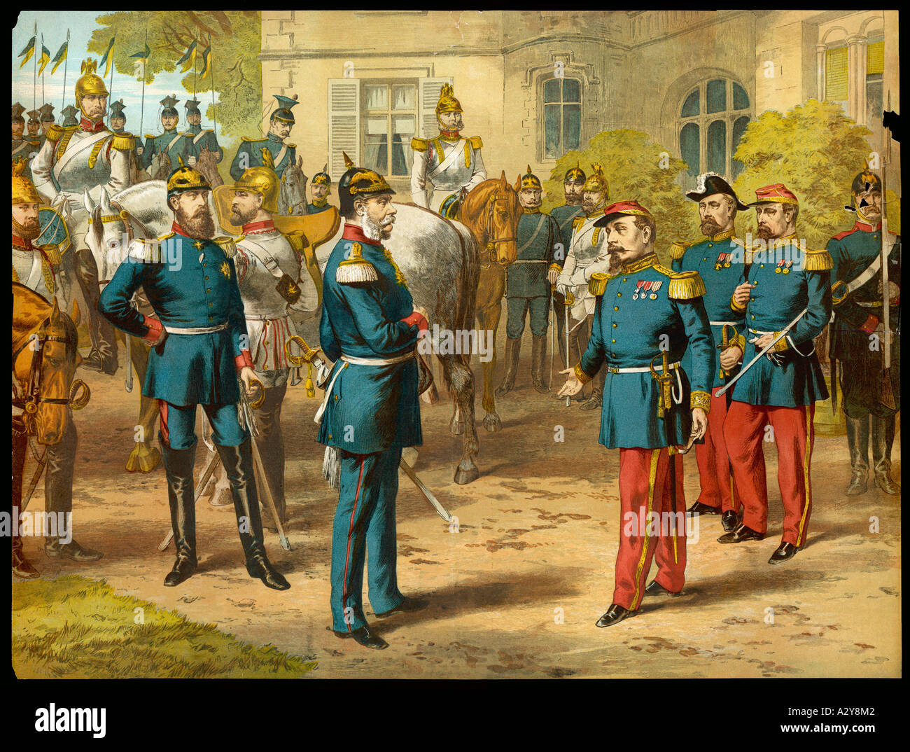 Defeat of napoleon iii of france hi-res stock photography and images ...