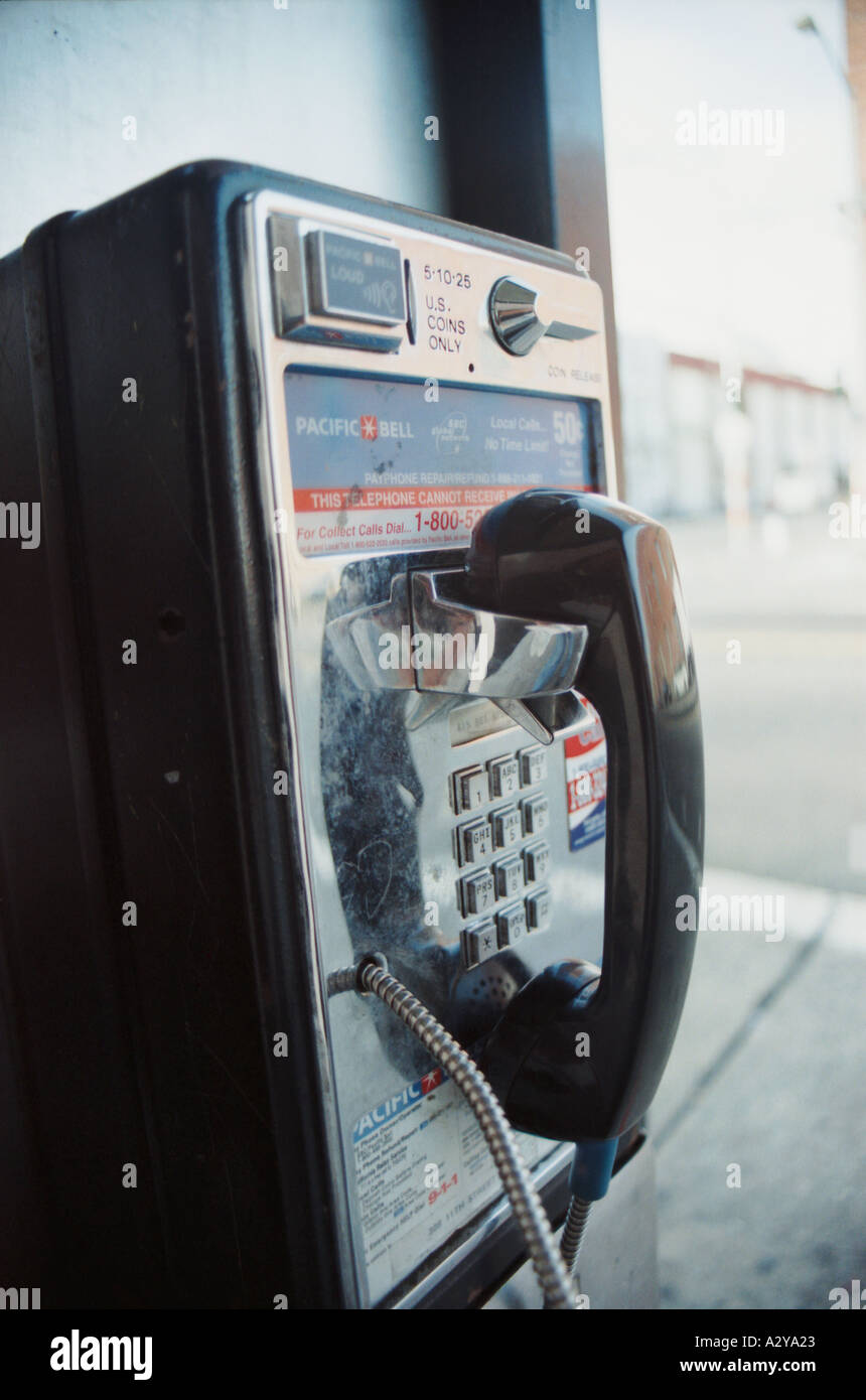 Bell phone booth hi-res stock photography and images - Alamy