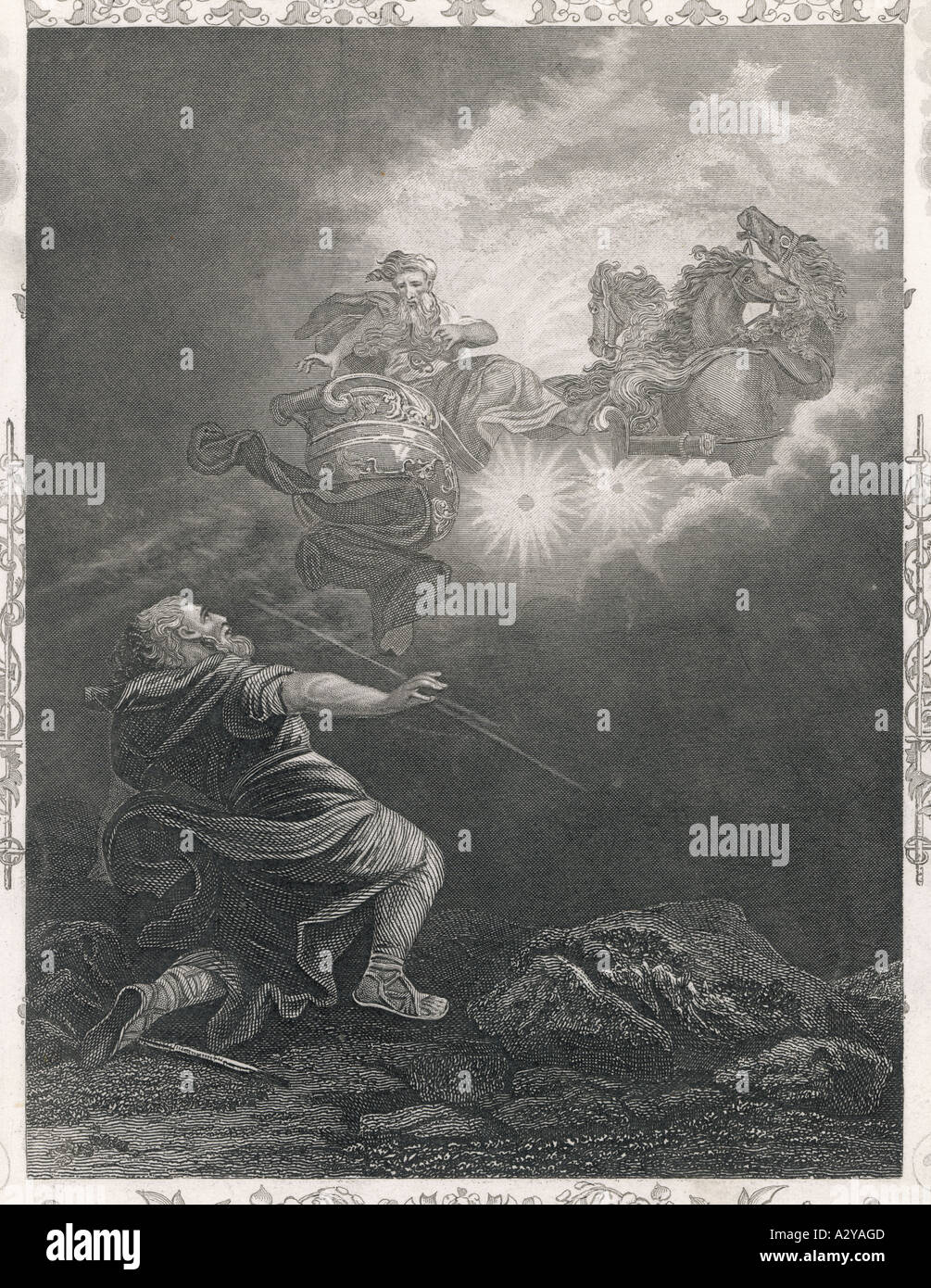 Elijah chariot hi-res stock photography and images - Alamy