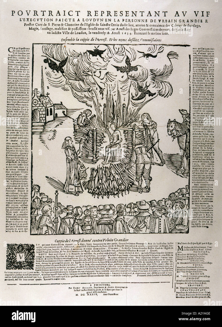 Execution of urbain grandier hi-res stock photography and images - Alamy