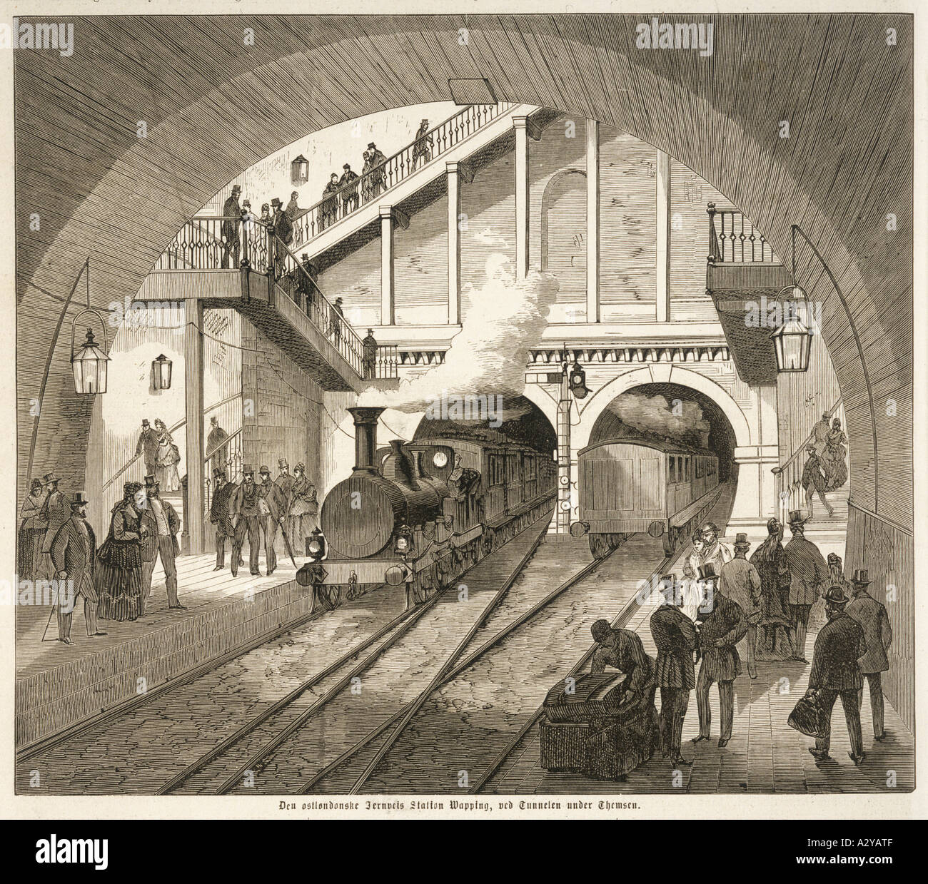 Thames Railway Tunnel Stock Photo - Alamy