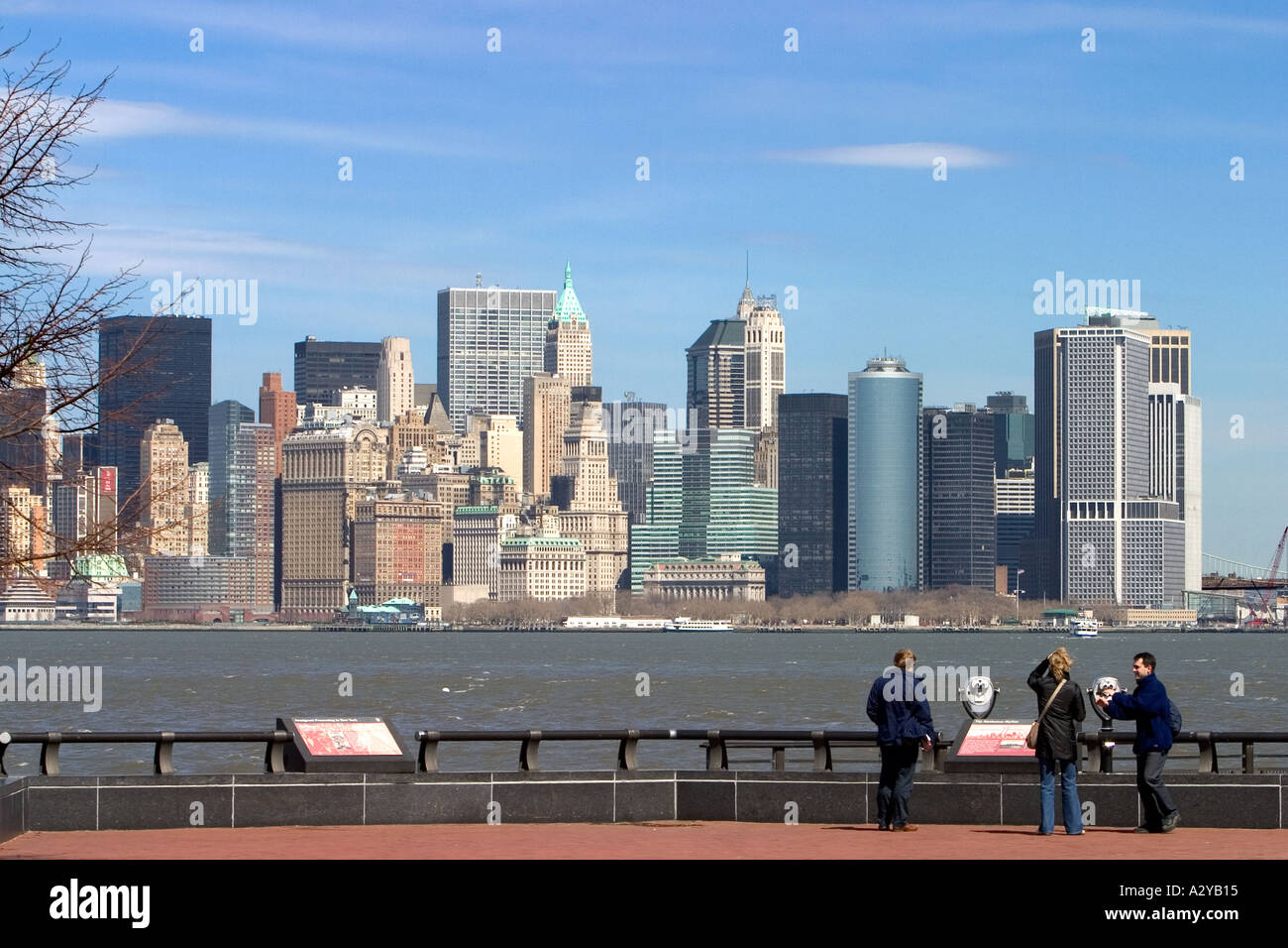 Manhatten island skyscraper hi-res stock photography and images - Alamy