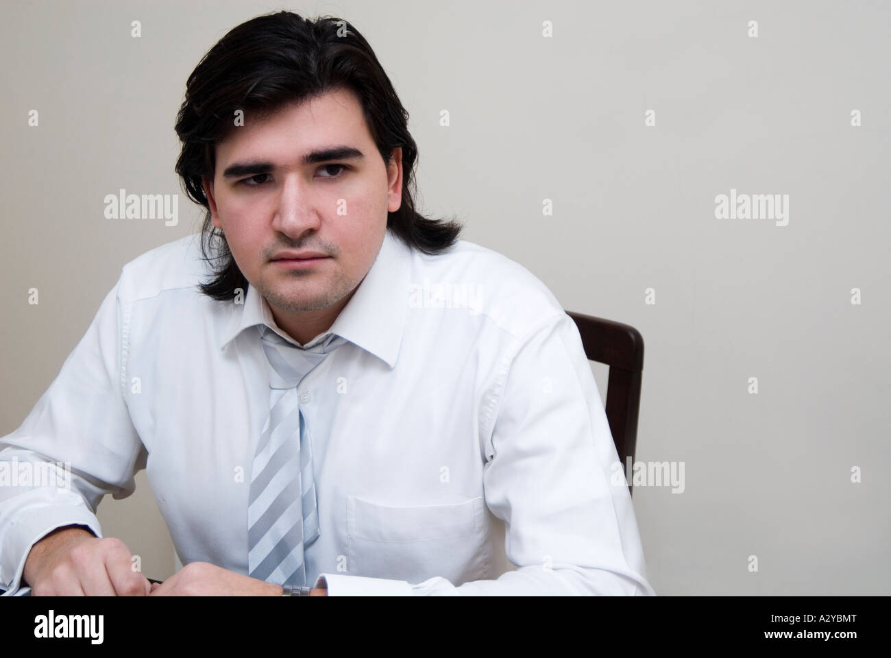 Young business man in office Stock Photo - Alamy