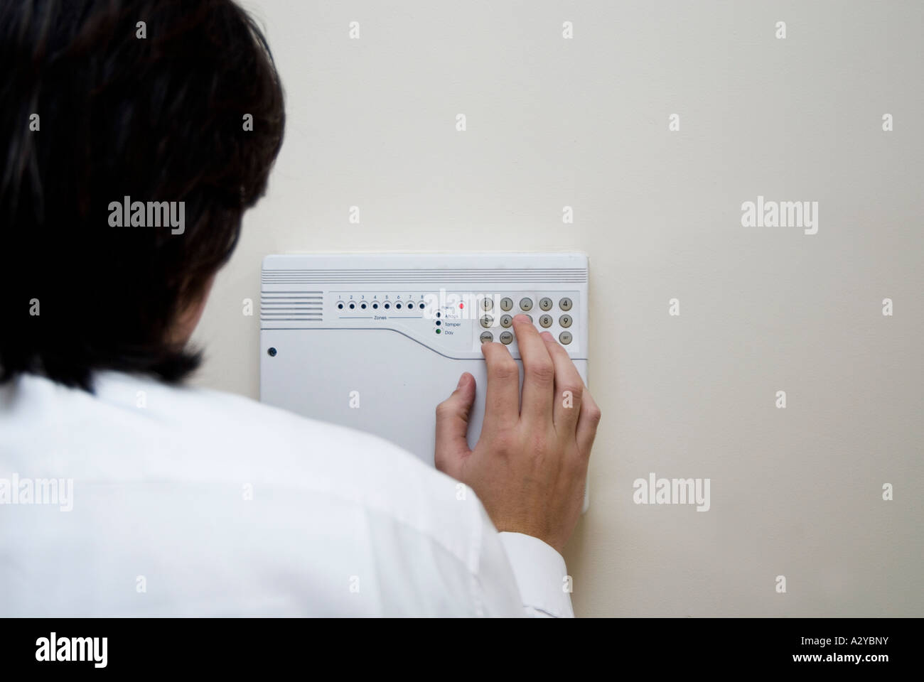 Security keypad one man only hi-res stock photography and images - Alamy