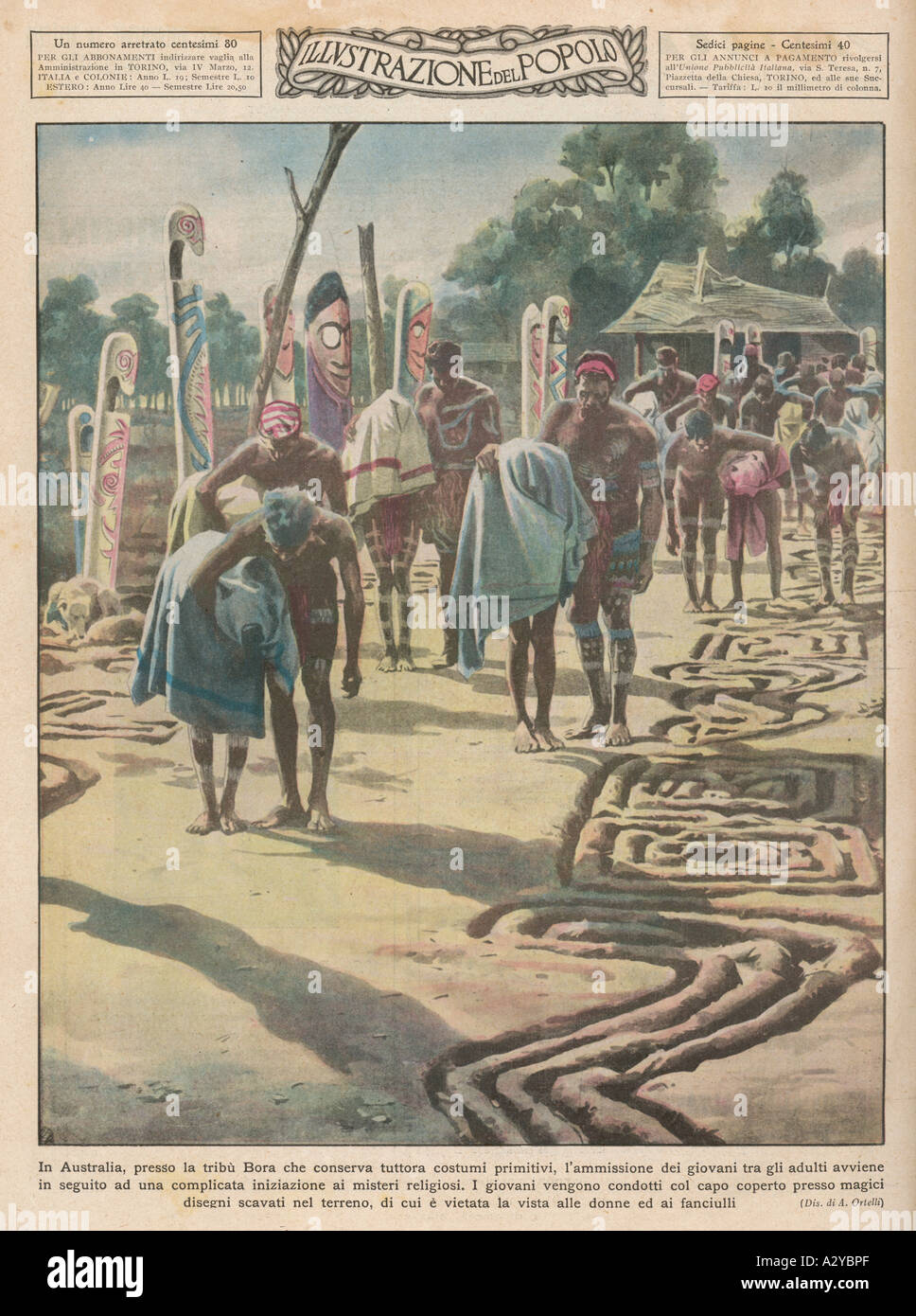 Australian initiation hi-res stock photography and images - Alamy