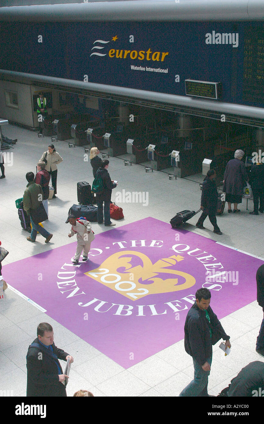 Waterloo eurostar terminal hi-res stock photography and images - Alamy