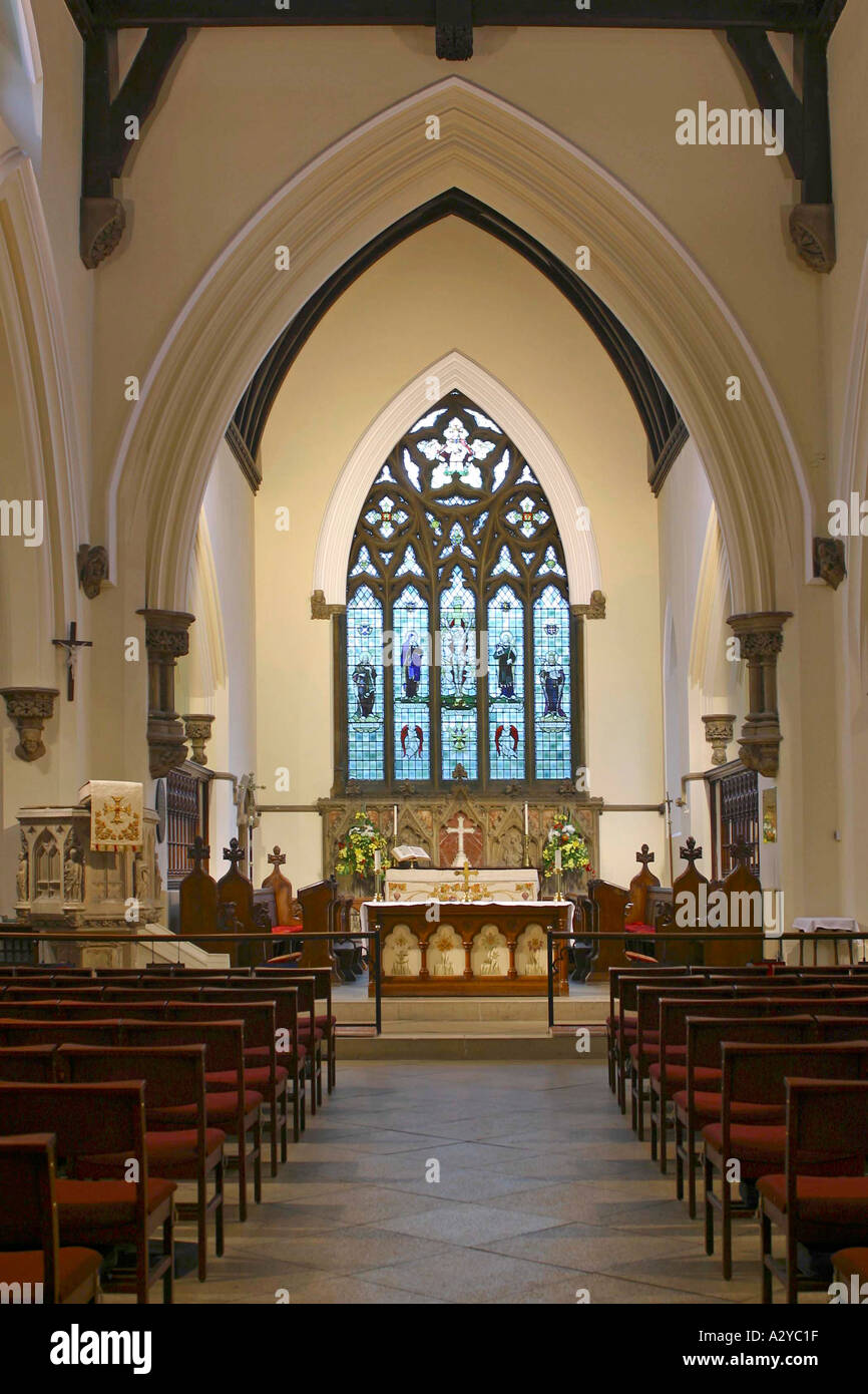 St Edward the Confessor Church Romford Essex Stock Photo - Alamy