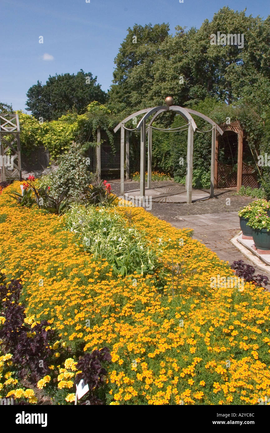 Garden at Capel Manor College Enfield Middlesex uk Stock Photo - Alamy