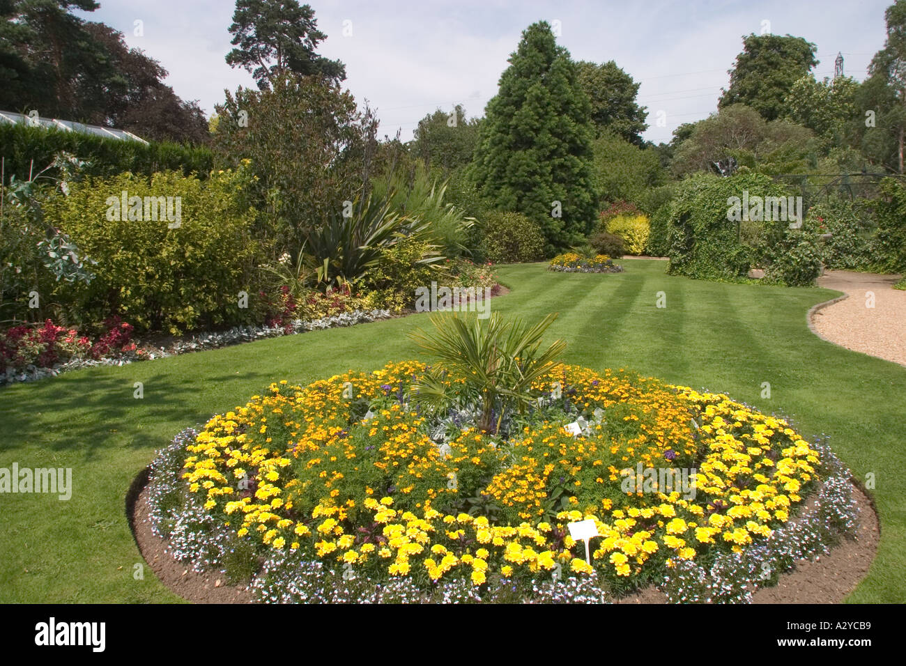 Garden at Capel Manor College Enfield Middlesex uk Stock Photo - Alamy