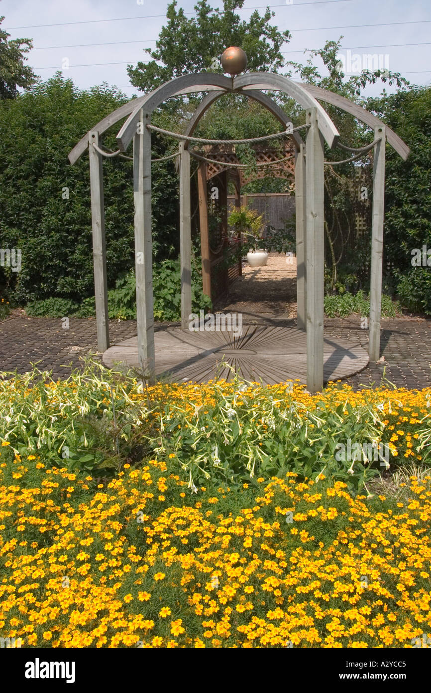 Garden at Capel Manor College Enfield Middlesex uk Stock Photo - Alamy