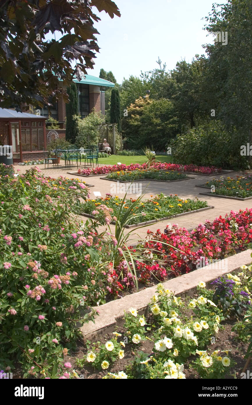 Garden at Capel Manor College Enfield Middlesex uk Stock Photo - Alamy