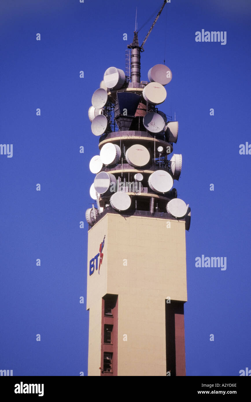 england midlands birmingham bt telecom tower Stock Photo - Alamy