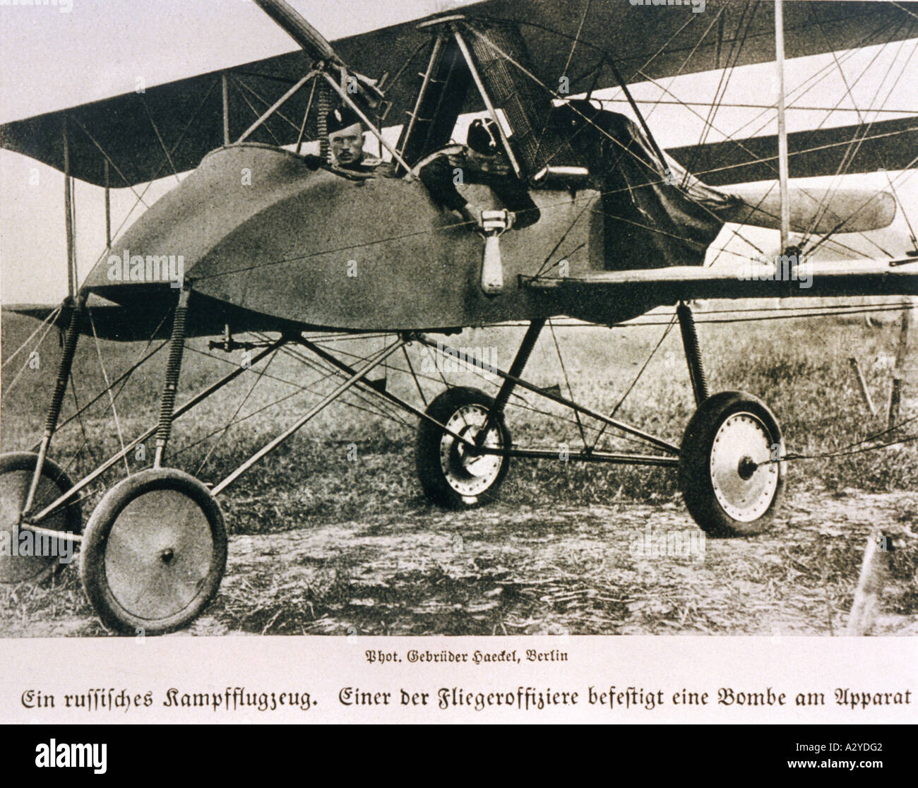 Wwi Russian Plane 1914 Stock Photo - Alamy